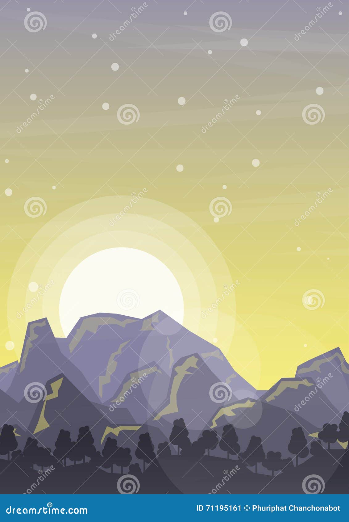 Creative Landscape Template Flyer Brochure Vector Paper Design Template ...