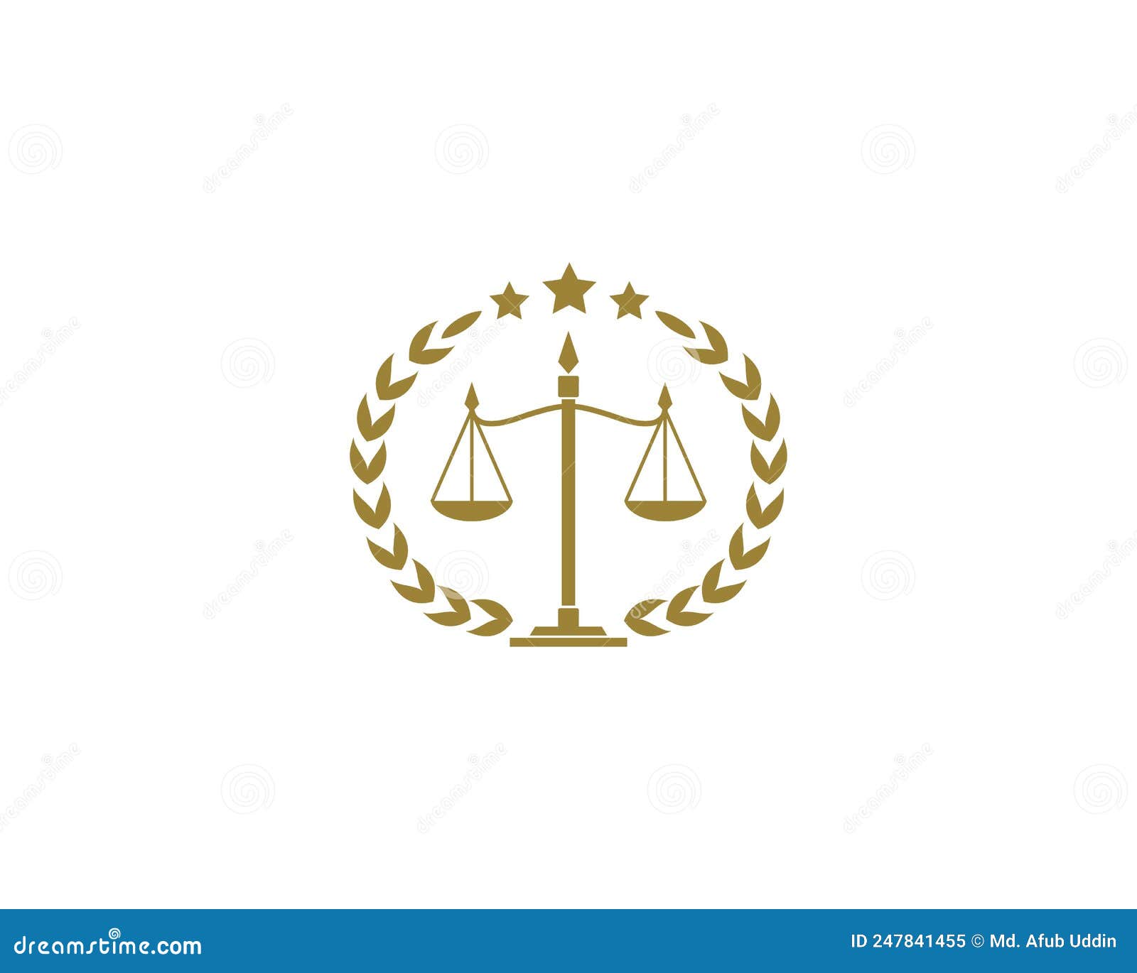 Creative Law Logo Icon Design Stock Vector - Illustration of graphic ...