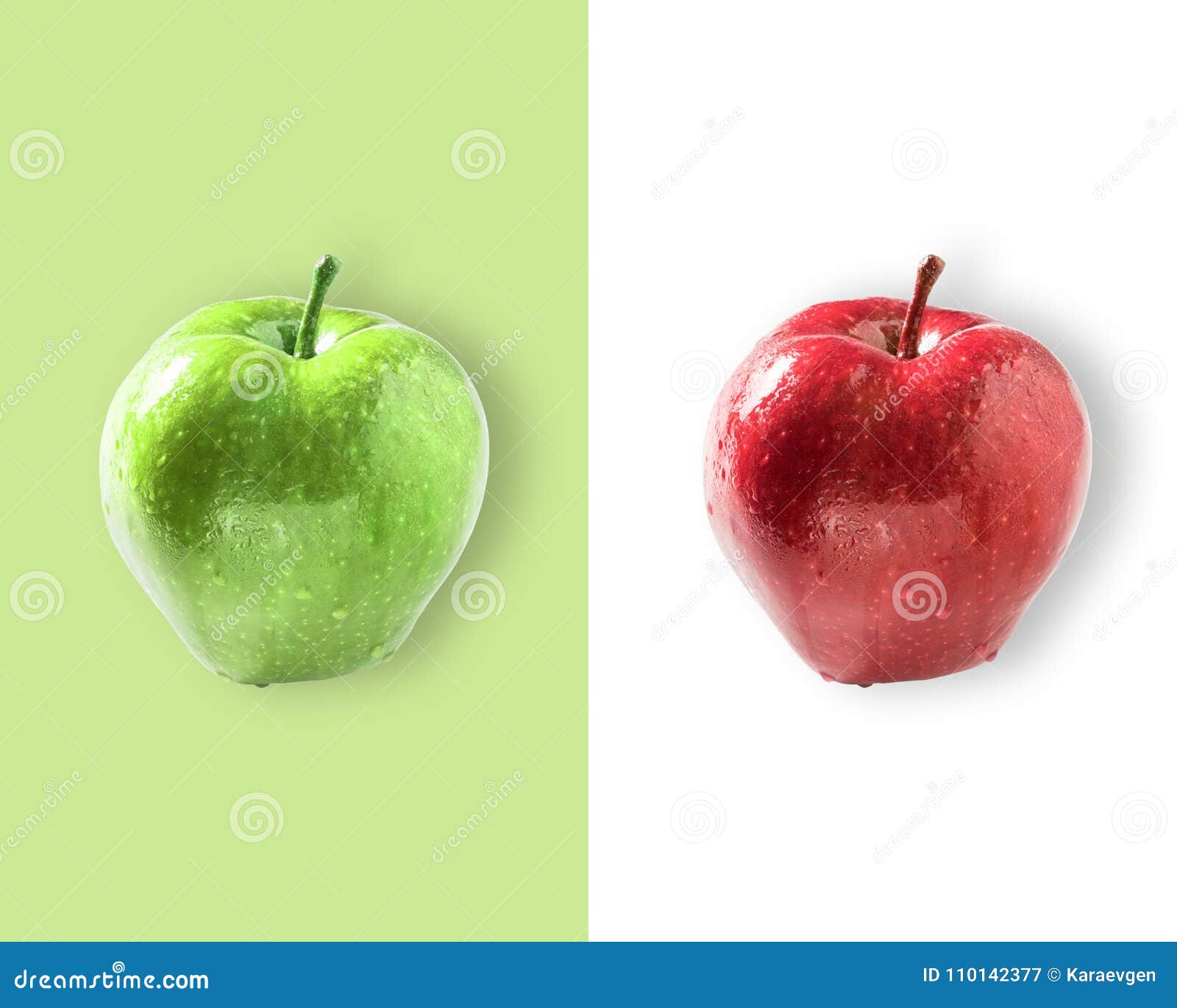 Creative Layout Made of Apple. Stock Image - Image of appetizer ...