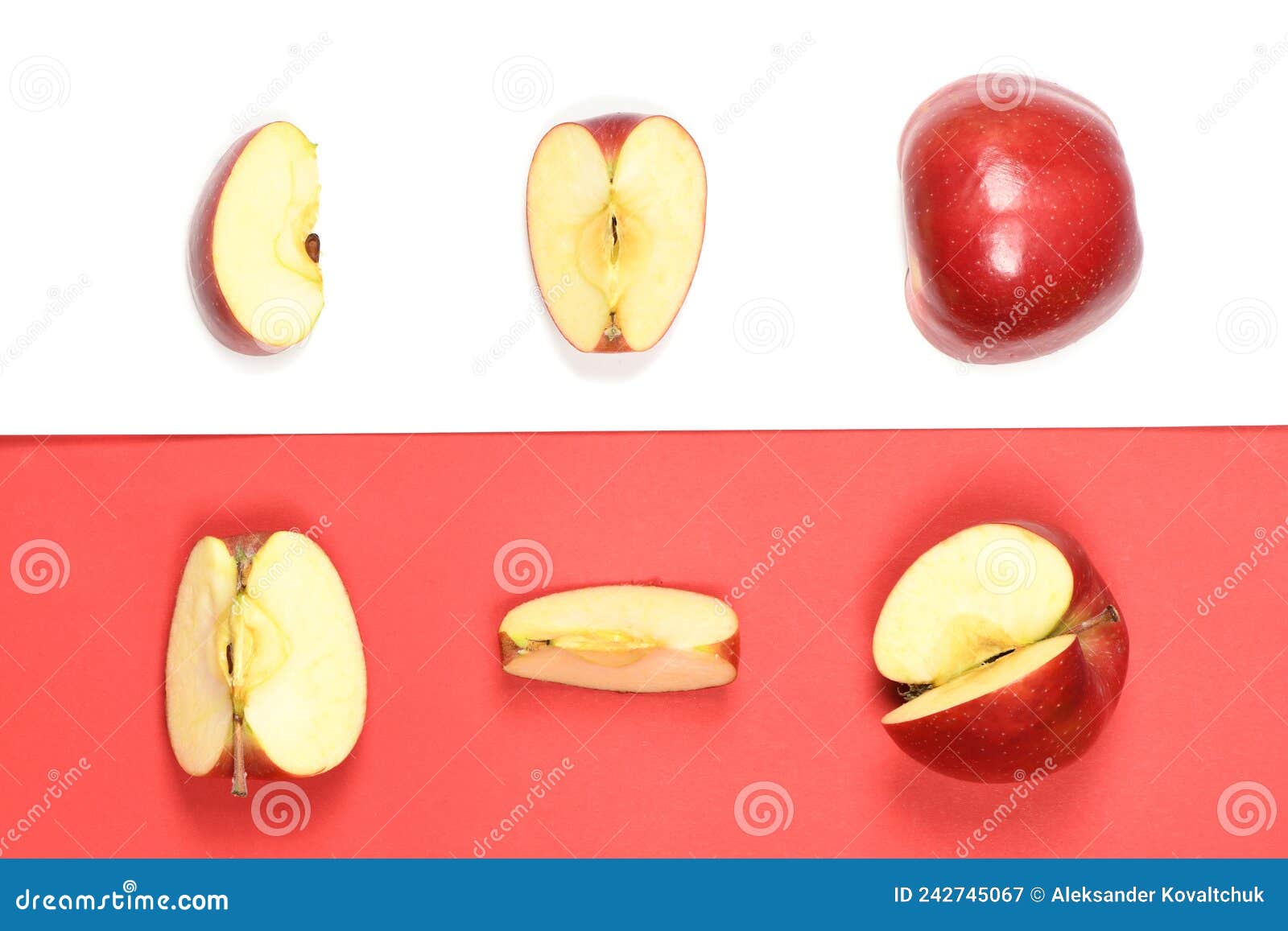 Creative Layout Made of Apple. High Resolution Photo Stock Image ...