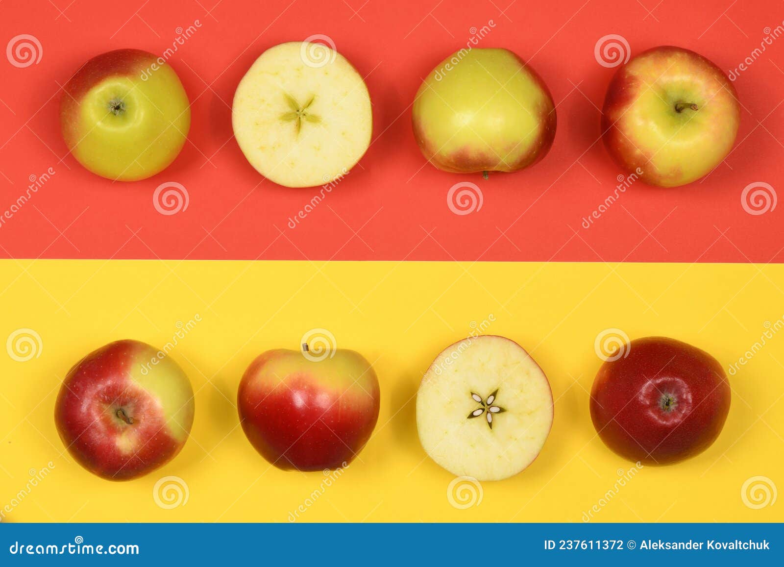 Creative Layout Made of Apple. High Resolution Photo Stock Photo ...