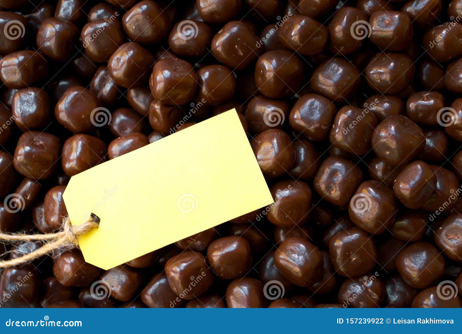 Creative Layout Made of Chocolate Candies Stock Photo - Image of yummy ...