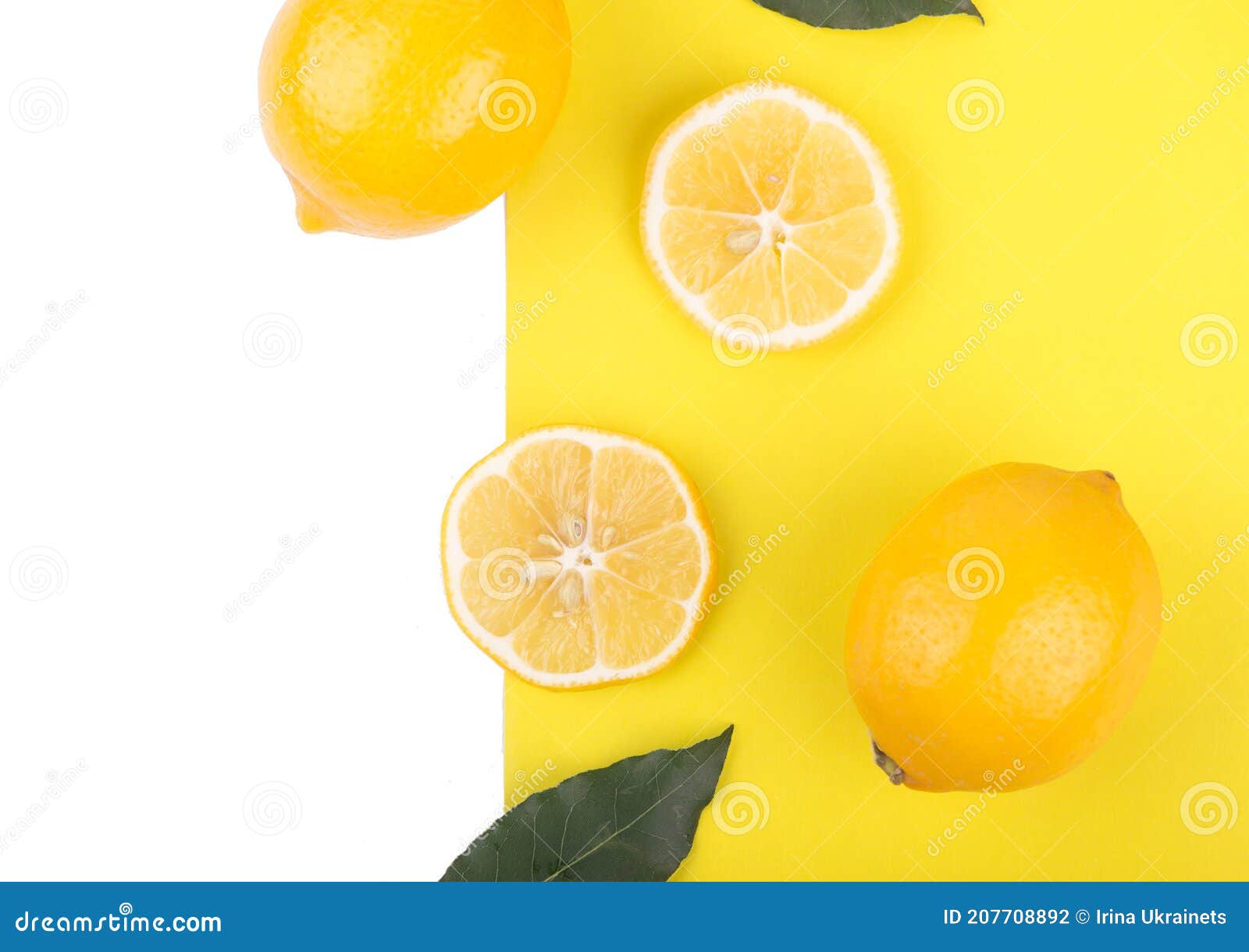 Creative Layout Made of Lemon. Flat Lay Stock Photo - Image of creative ...