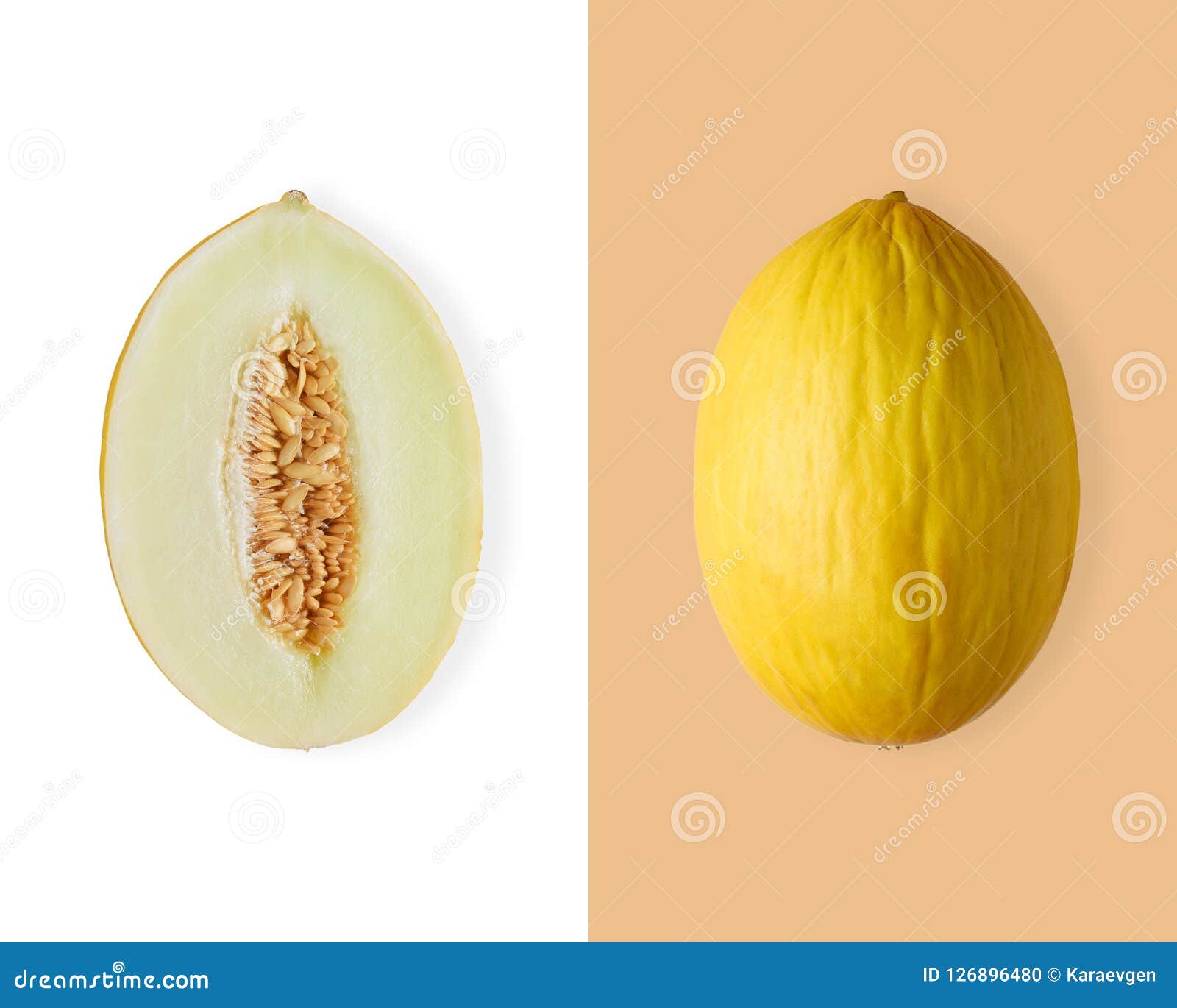 Creative Layout Made of Melon. Flat Layout Stock Photo - Image of ...