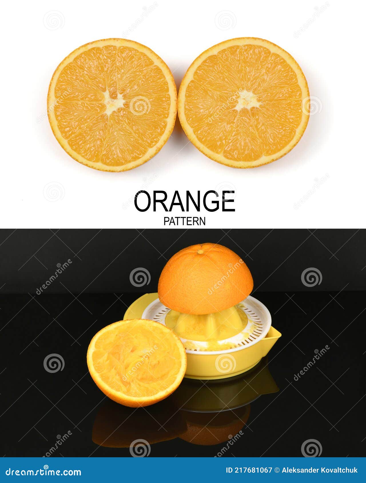 Creative Layout Made of Orange Stock Image - Image of dessert, orange ...