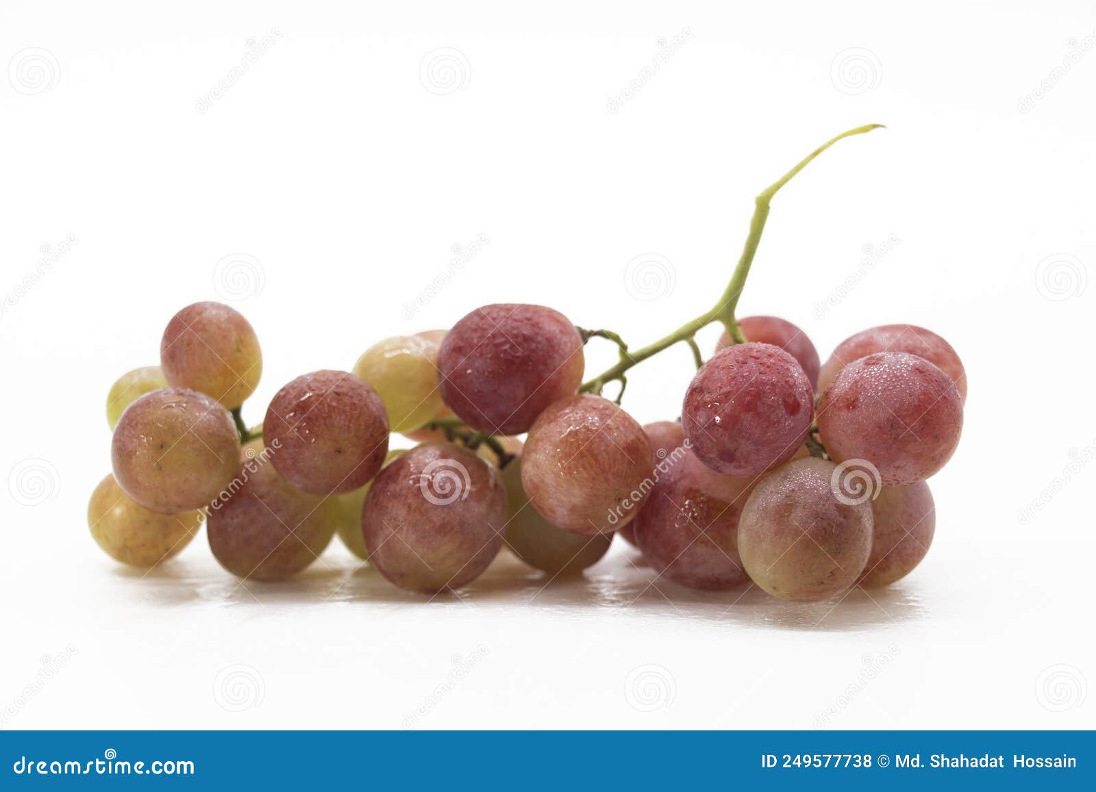 Creative Layout Made of Red Grape. Flat Lay Stock Photo - Image of ...