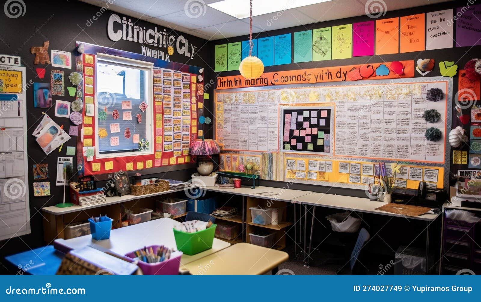 Creative Learning Environment Inside Modern Domestic Room Generated by ...