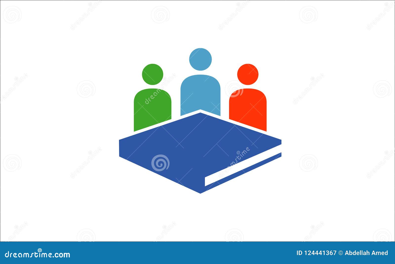 Creative Learning Team Logo Symbol Vector Design Stock Vector ...