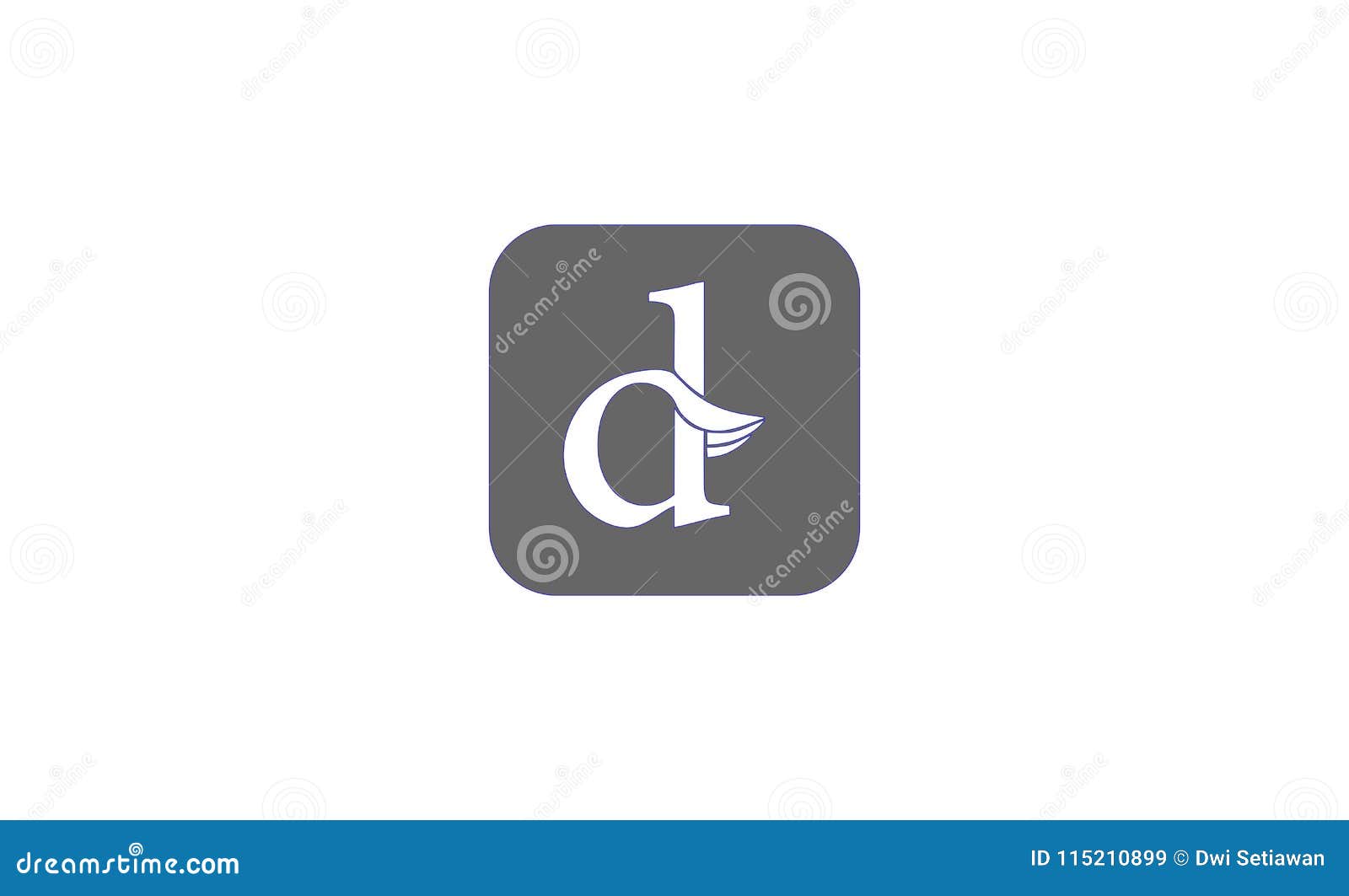 Creative Letter D Design Logo Stock Vector - Illustration of branding ...