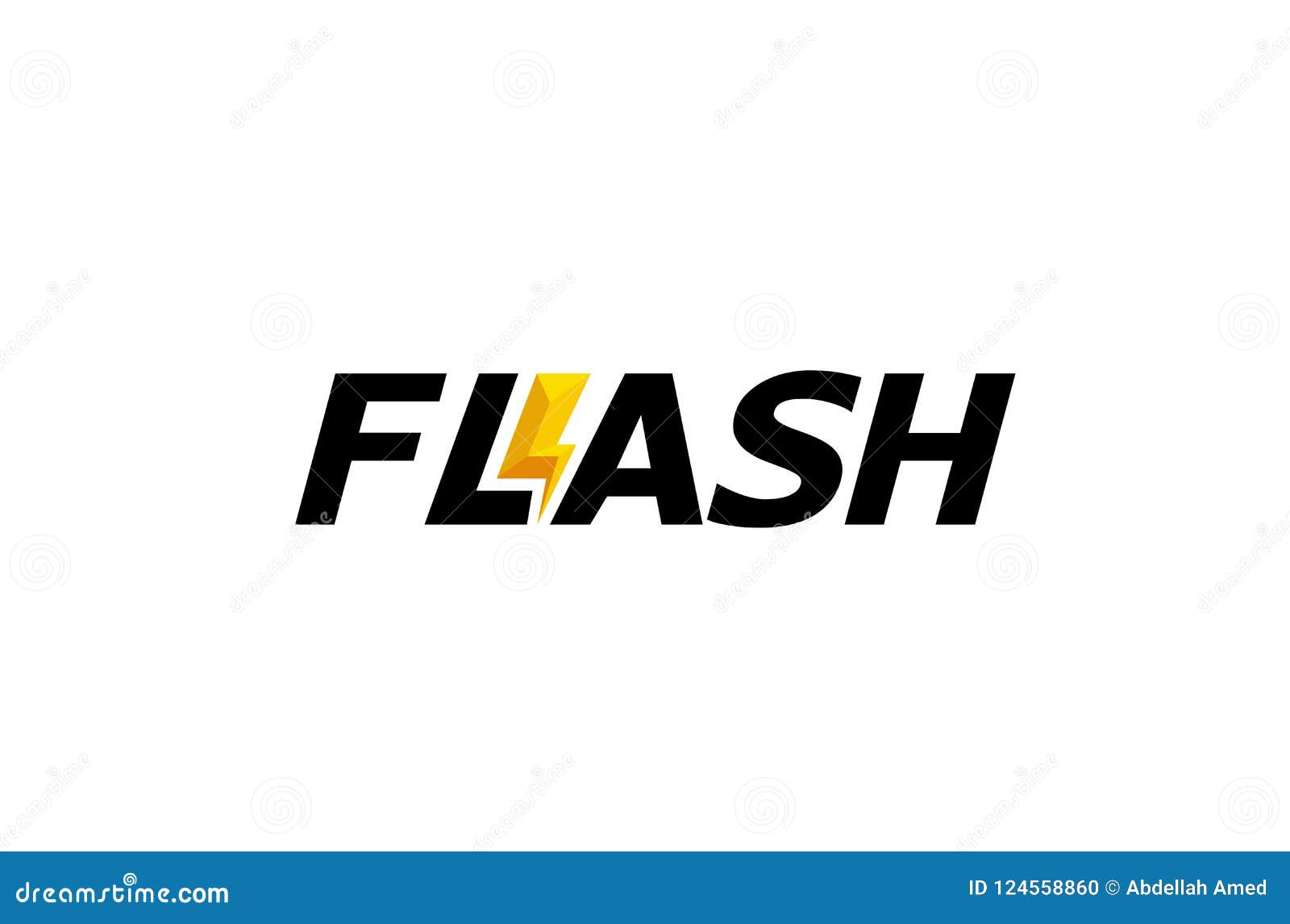 Letter A Flash Logo With Location Pin Concept. Vector Illustration ...
