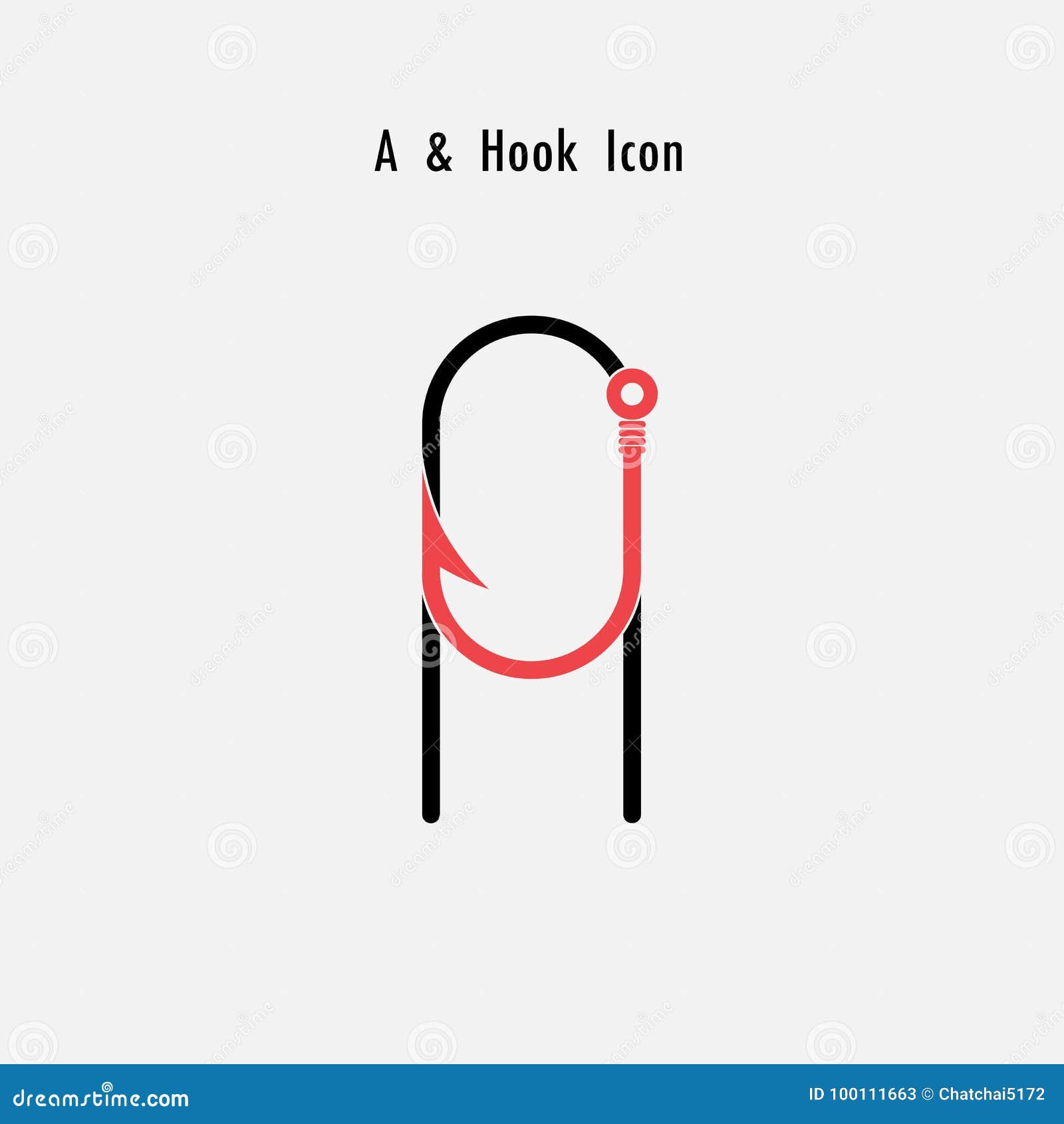Creative a- Letter Icon Abstract and Hook Icon Design Vector Template ...