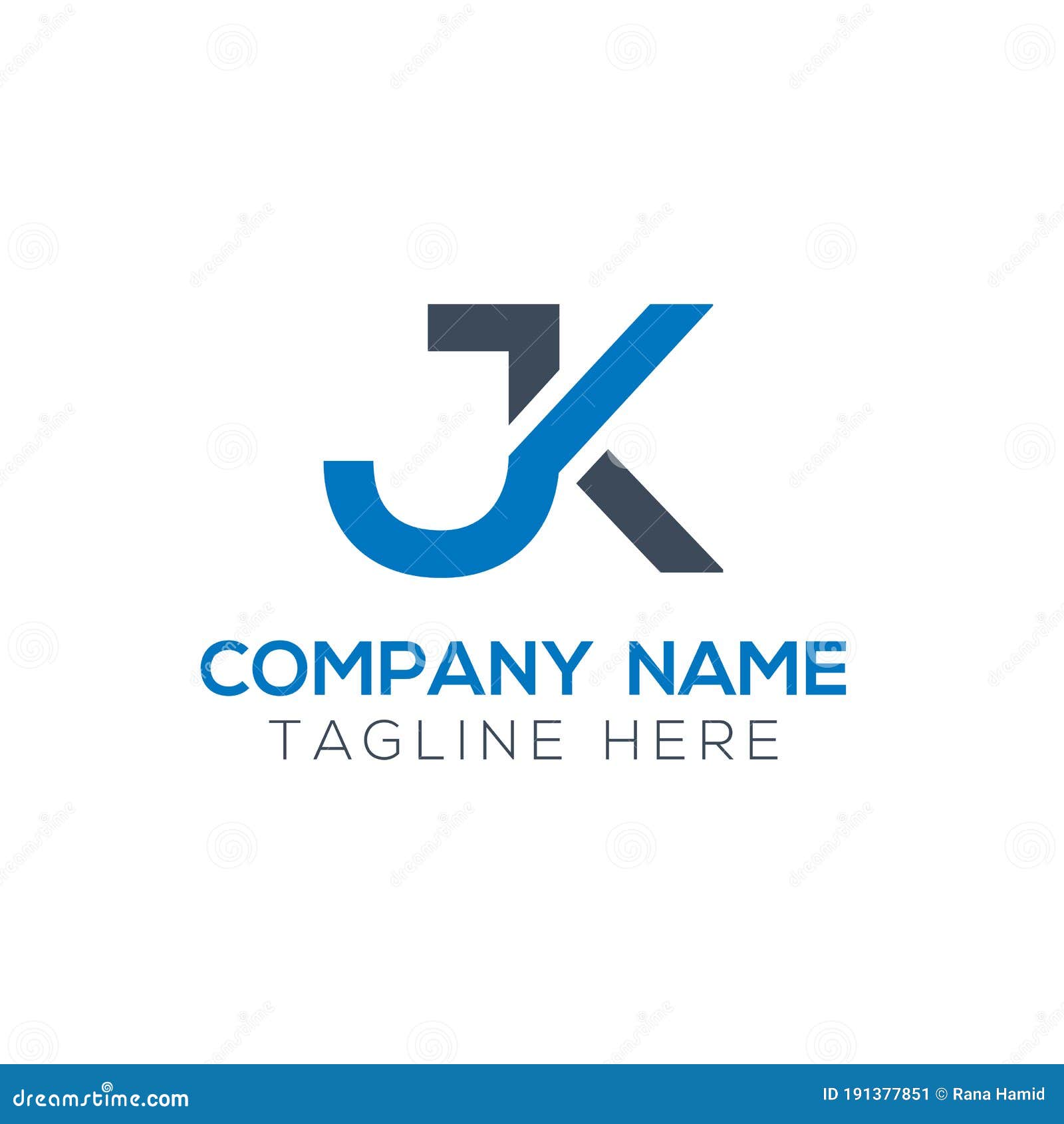 Letter Jk Modern Logo Design Vector Stock Illustrations – 811 Letter Jk ...