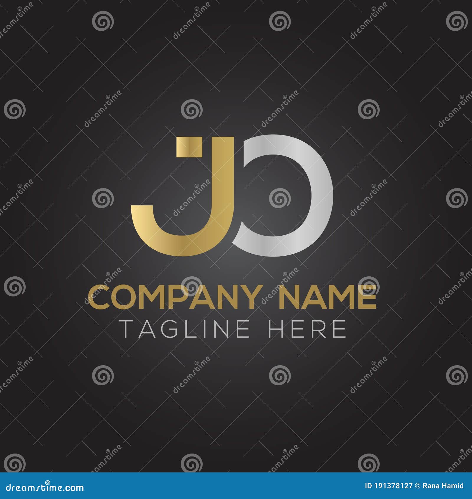 Creative Letter JO Logo Design Vector Template. Initial Linked Letter ...