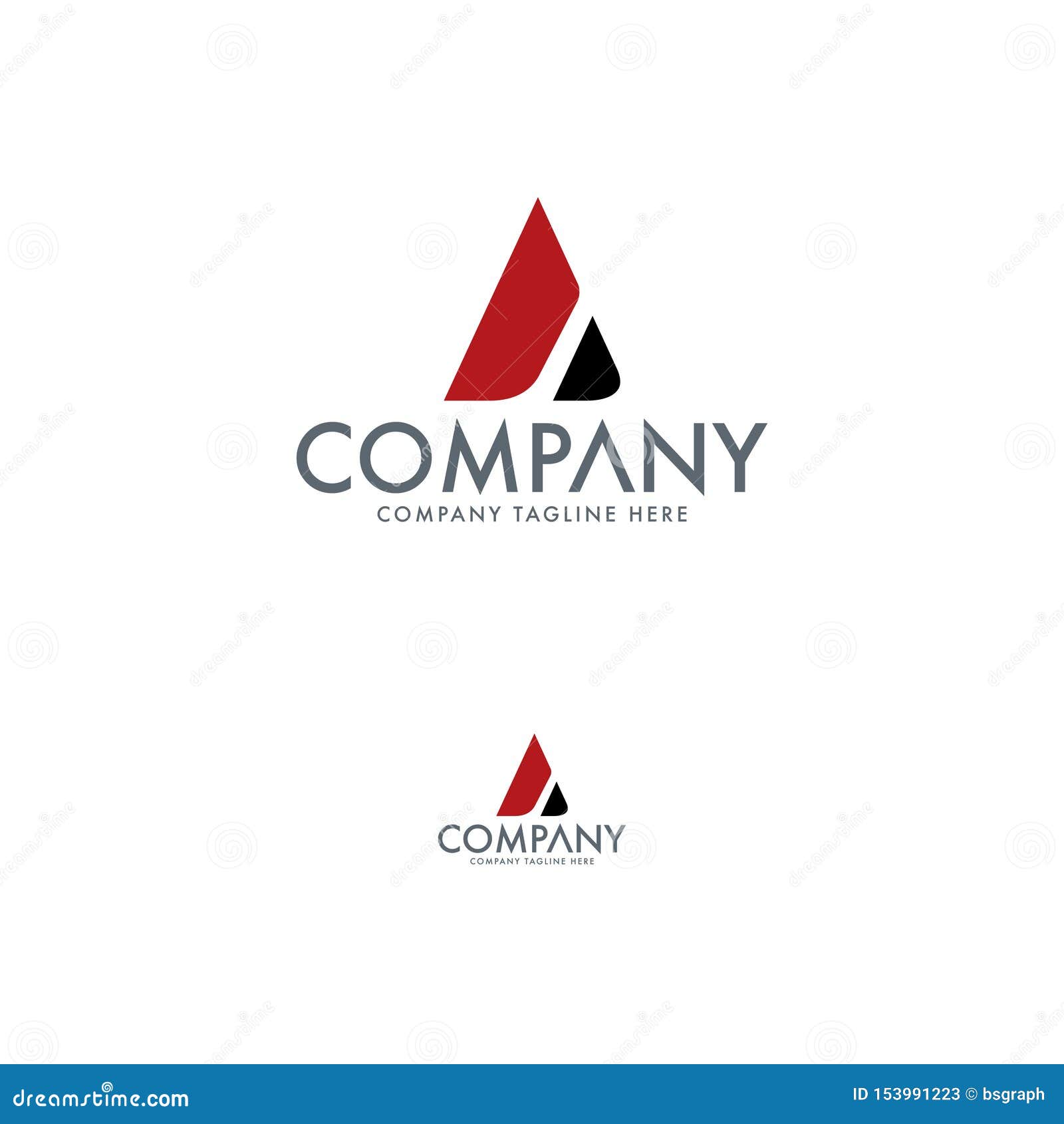 Creative Letter a Logo Design Template Stock Vector - Illustration of ...