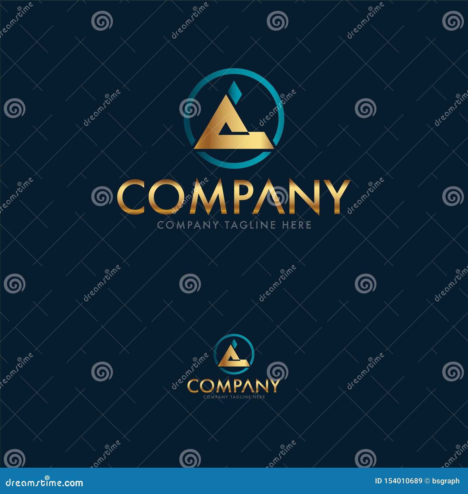 Creative Letter a Logo Design Template Stock Vector - Illustration of ...