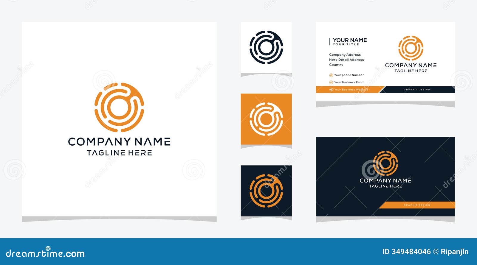 Creative Letter O Technology Network Logo Design Template, Business ...