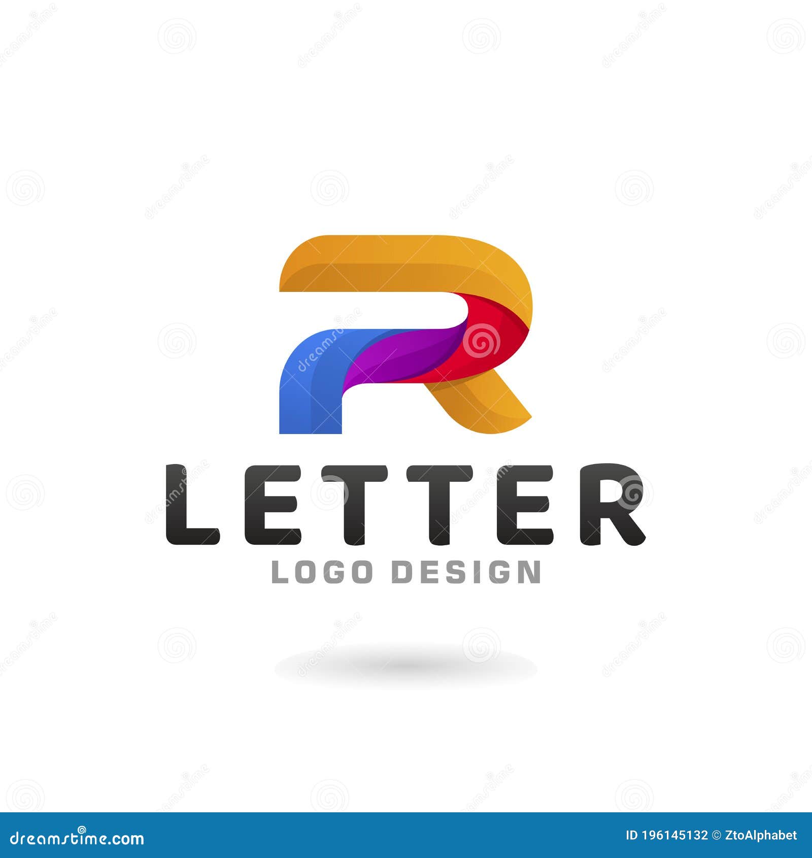 Creative Letter R Logo Templates Stock Vector - Illustration of ...