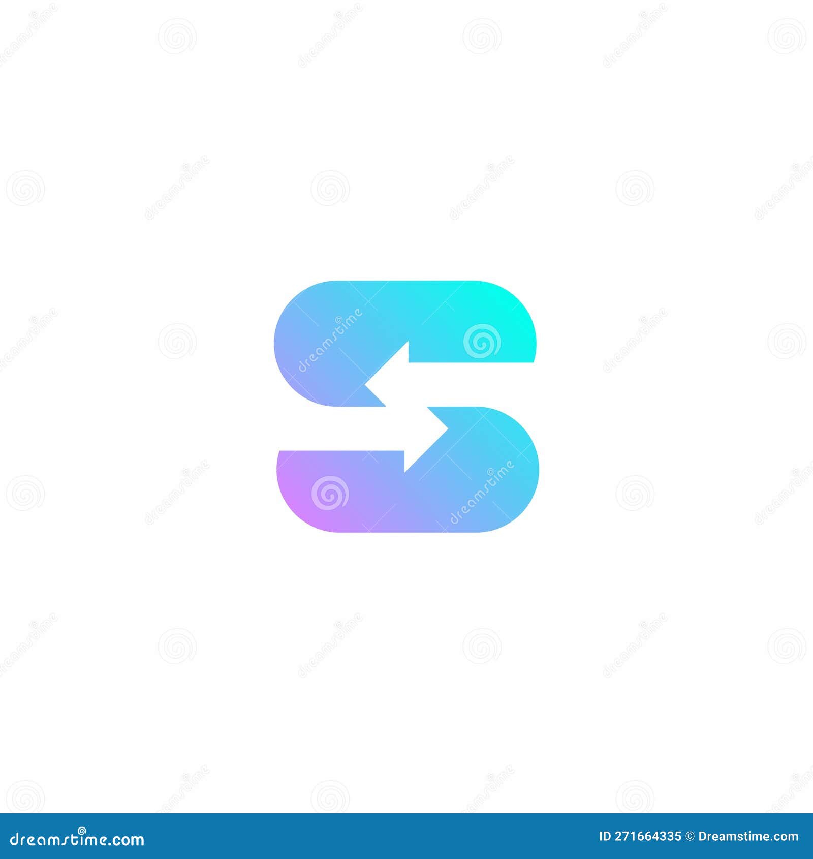 Creative Letter S Arrow Vector Design Stock Vector - Illustration of ...
