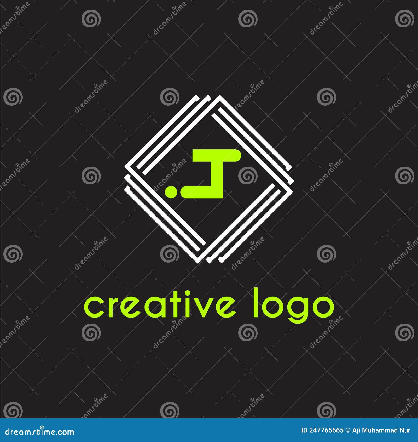 Creative Letter T Geometric for Logo Company Design Stock Illustration ...