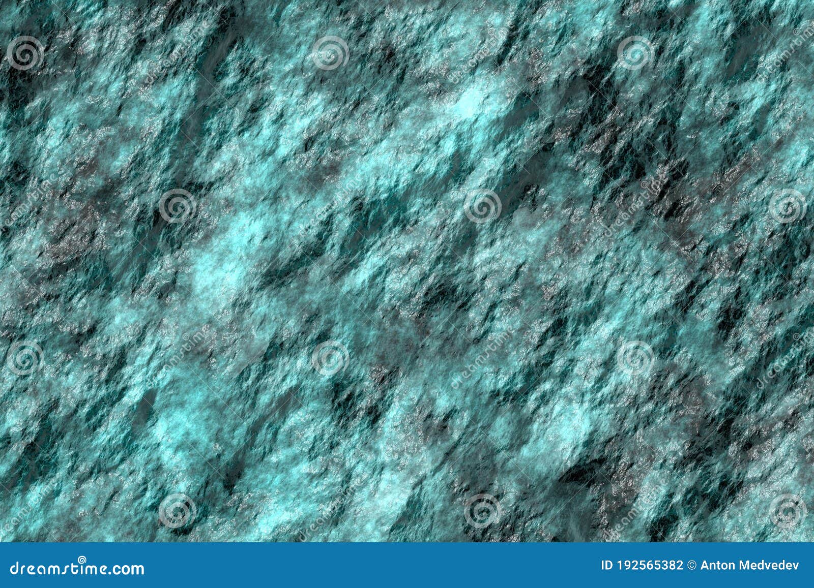 Amazing Light Blue Shining Wild Stone Computer Graphics Background or ...