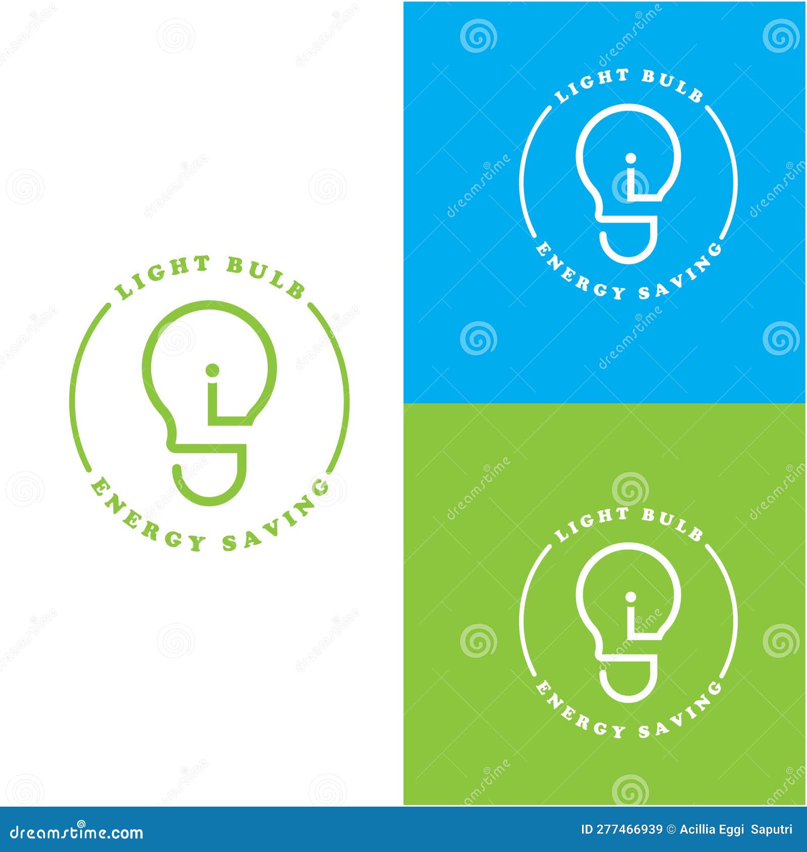 Creative Light Bulb Logo and Vector Stock Vector - Illustration of ...