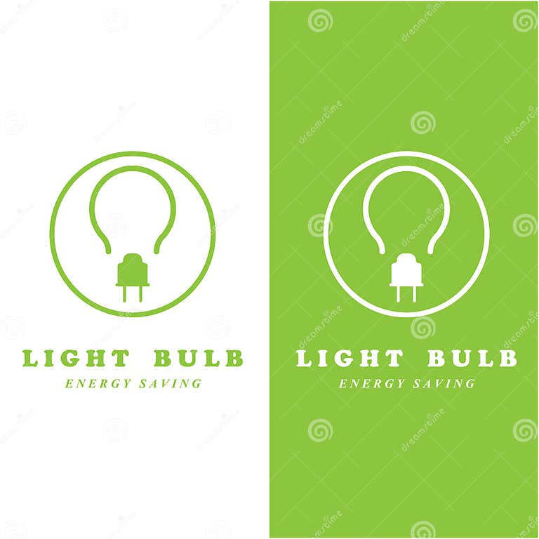 Creative Light Bulb Logo and Vector Stock Vector - Illustration of ...