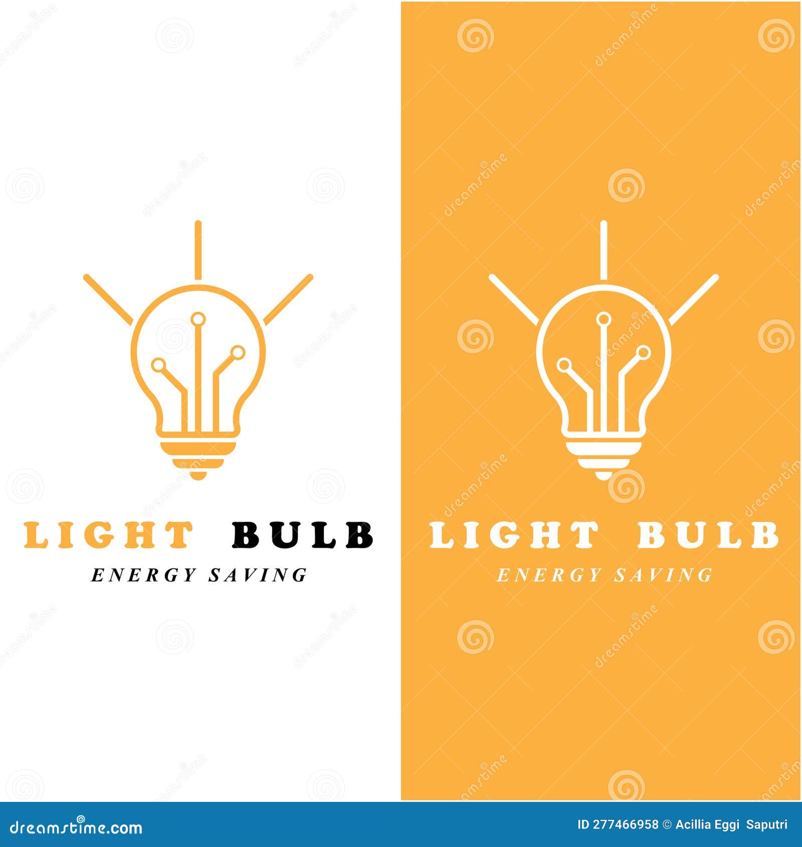 Creative Light Bulb Logo and Vector Stock Vector - Illustration of idea ...