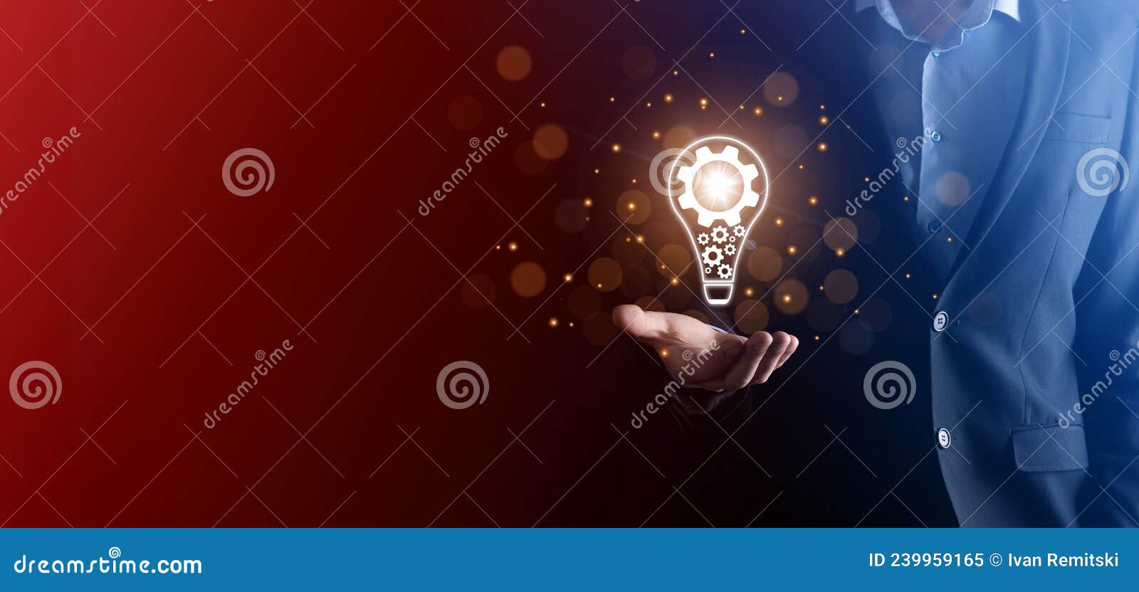 Creative Light Bulb with Marketing Network Icons Planning Strategy ...