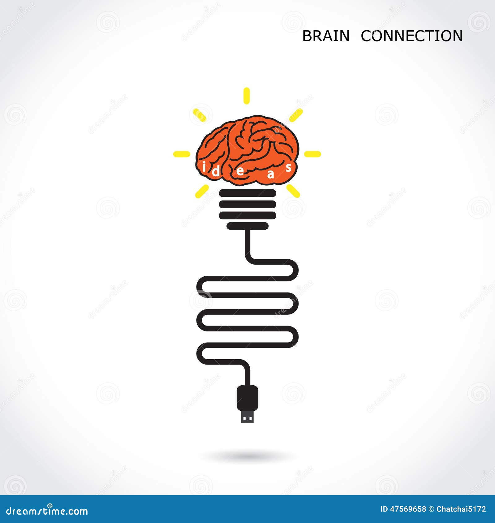 Brain Connection Logo Vector Icon. Digital Brain. Brain Hub Logo Design ...