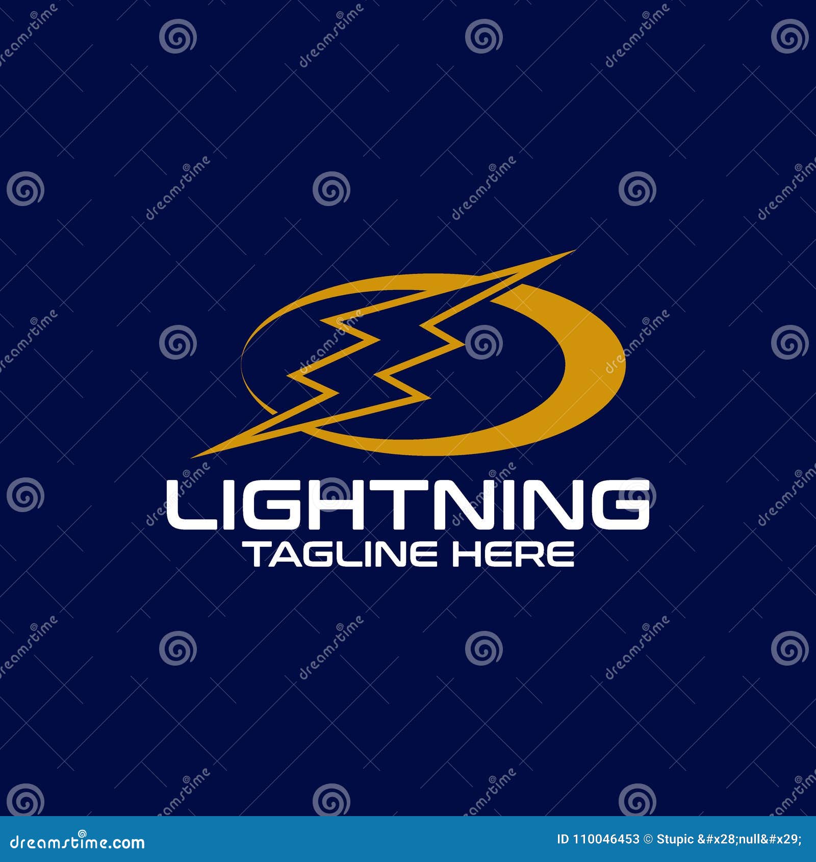 Creative Lightning Logo Vector Art Logo Stock Illustration ...