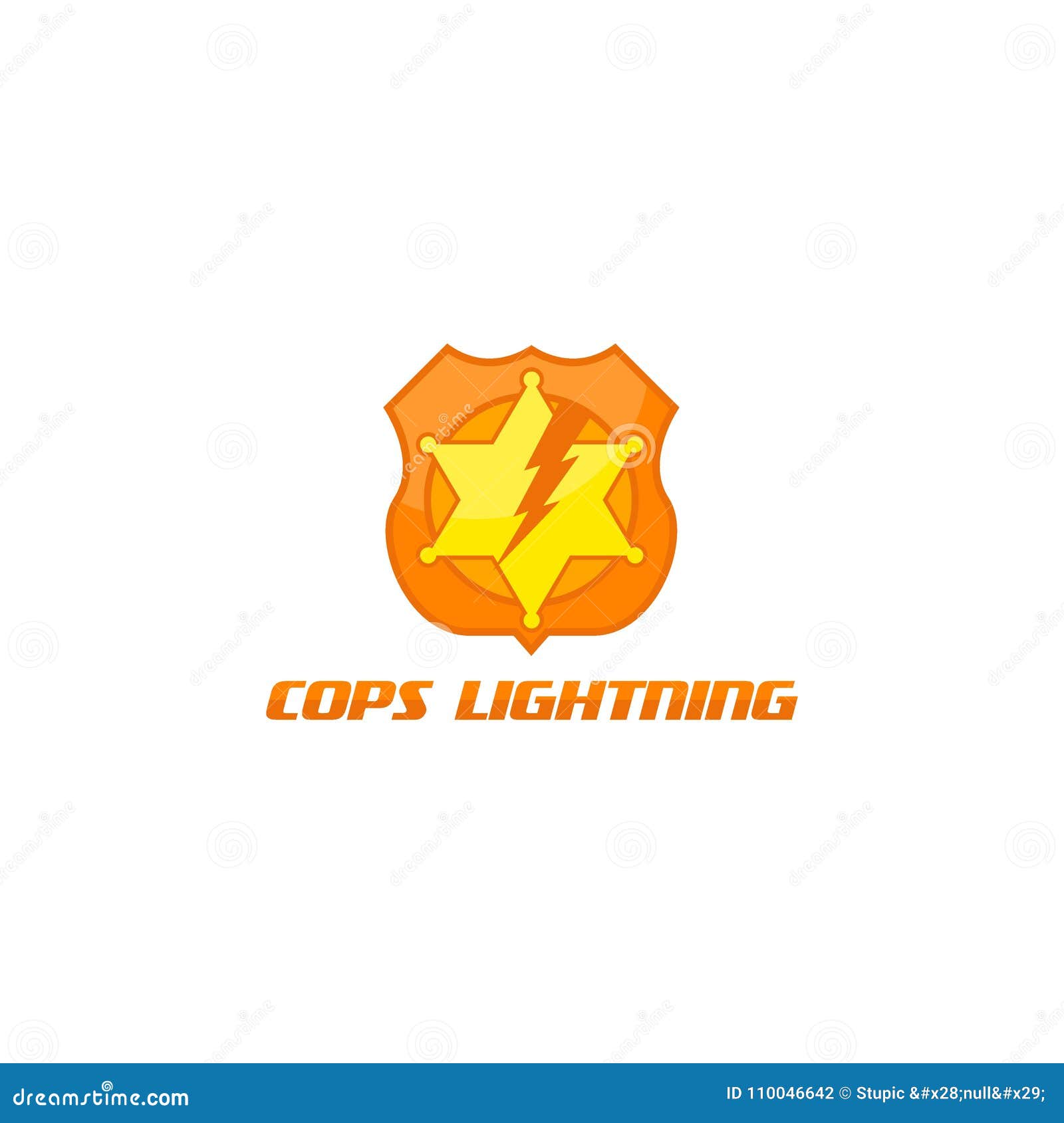 Creative Lightning Logo Vector Art Logo Stock Vector - Illustration of ...
