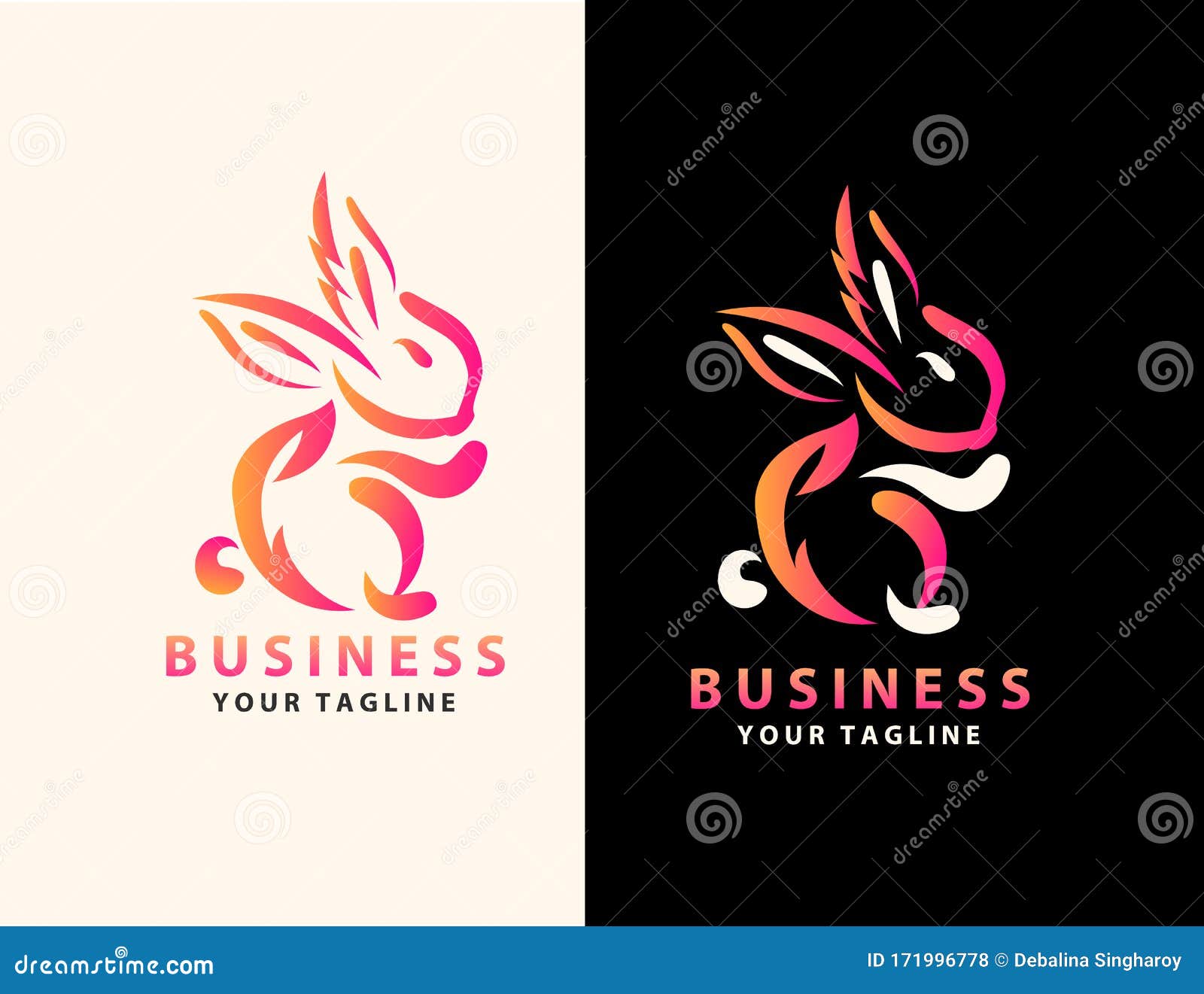 Rabbit Icon Cartoon Endangered Wild Australian Animal Symbol Wildlife ...