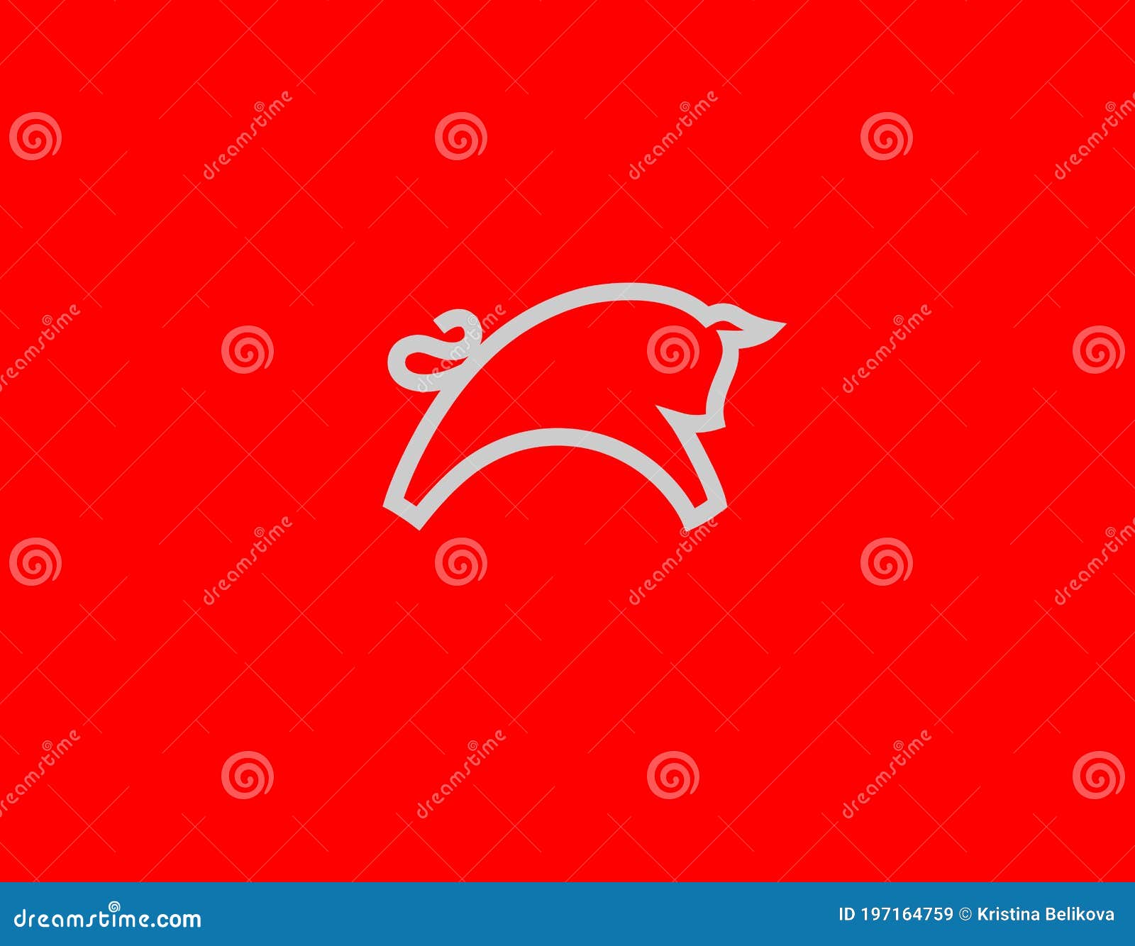 Creative Linear Geometric Bull Logo for Business Company Stock ...