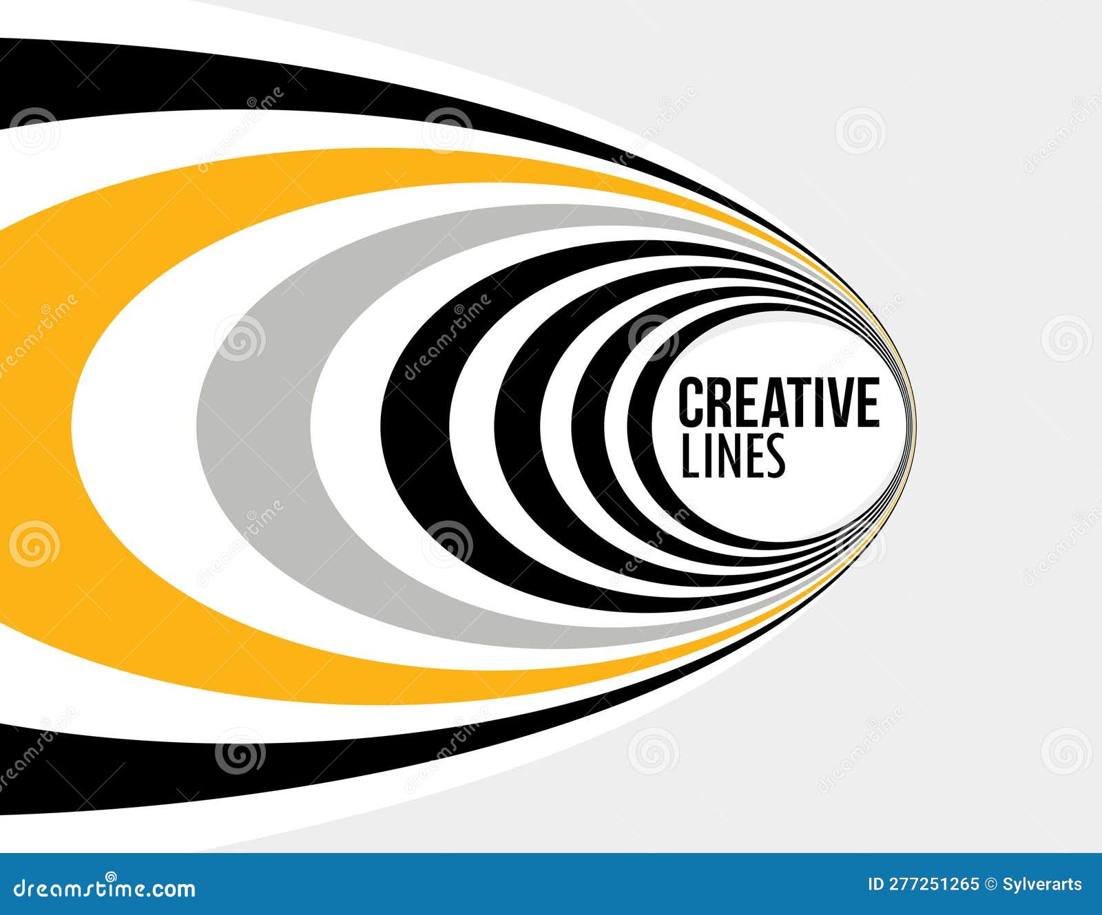 Creative Lines Vector Abstract Background, 3D Perspective Linear ...
