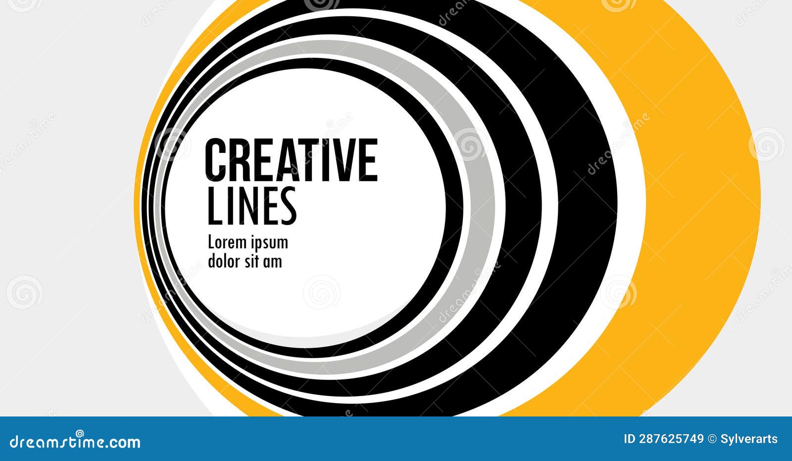 Creative Lines Vector Abstract Background, 3D Perspective Linear ...