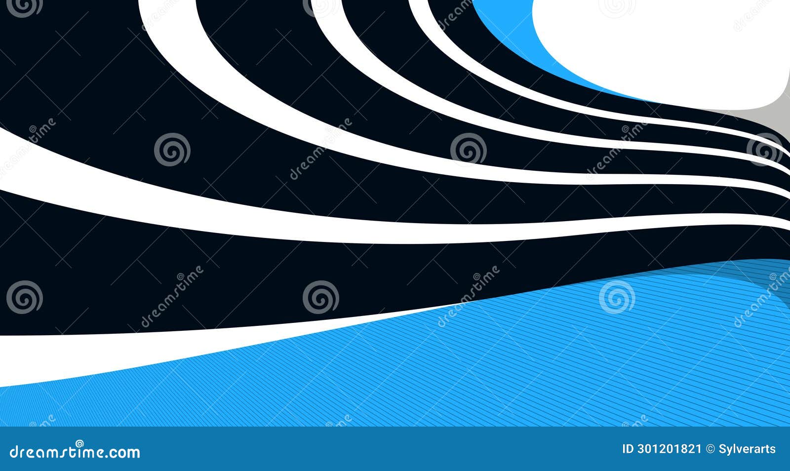 Creative Lines Vector Abstract Background, 3D Perspective Linear ...