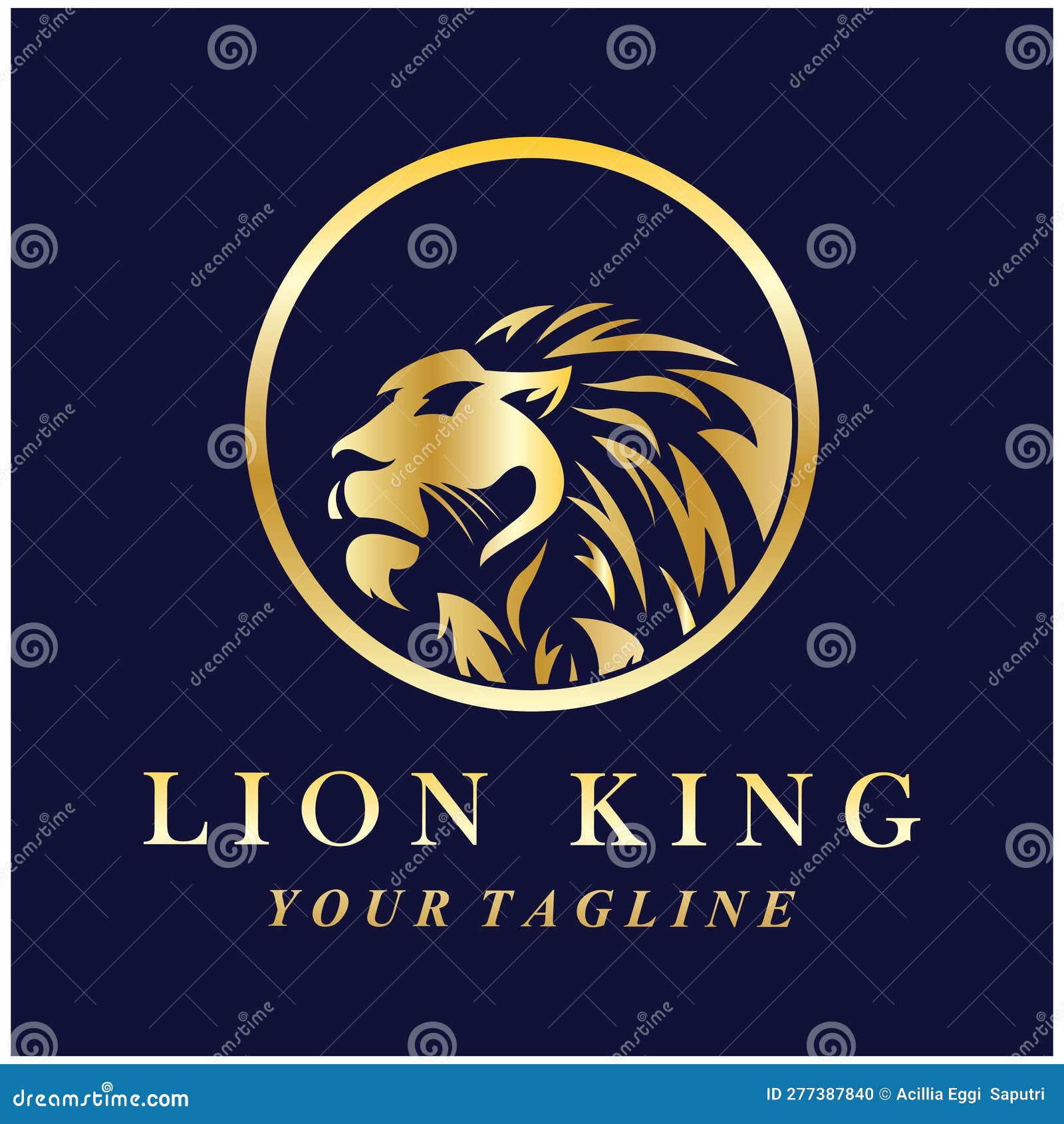 Lion logo vector stock vector. Illustration of concept - 277387840
