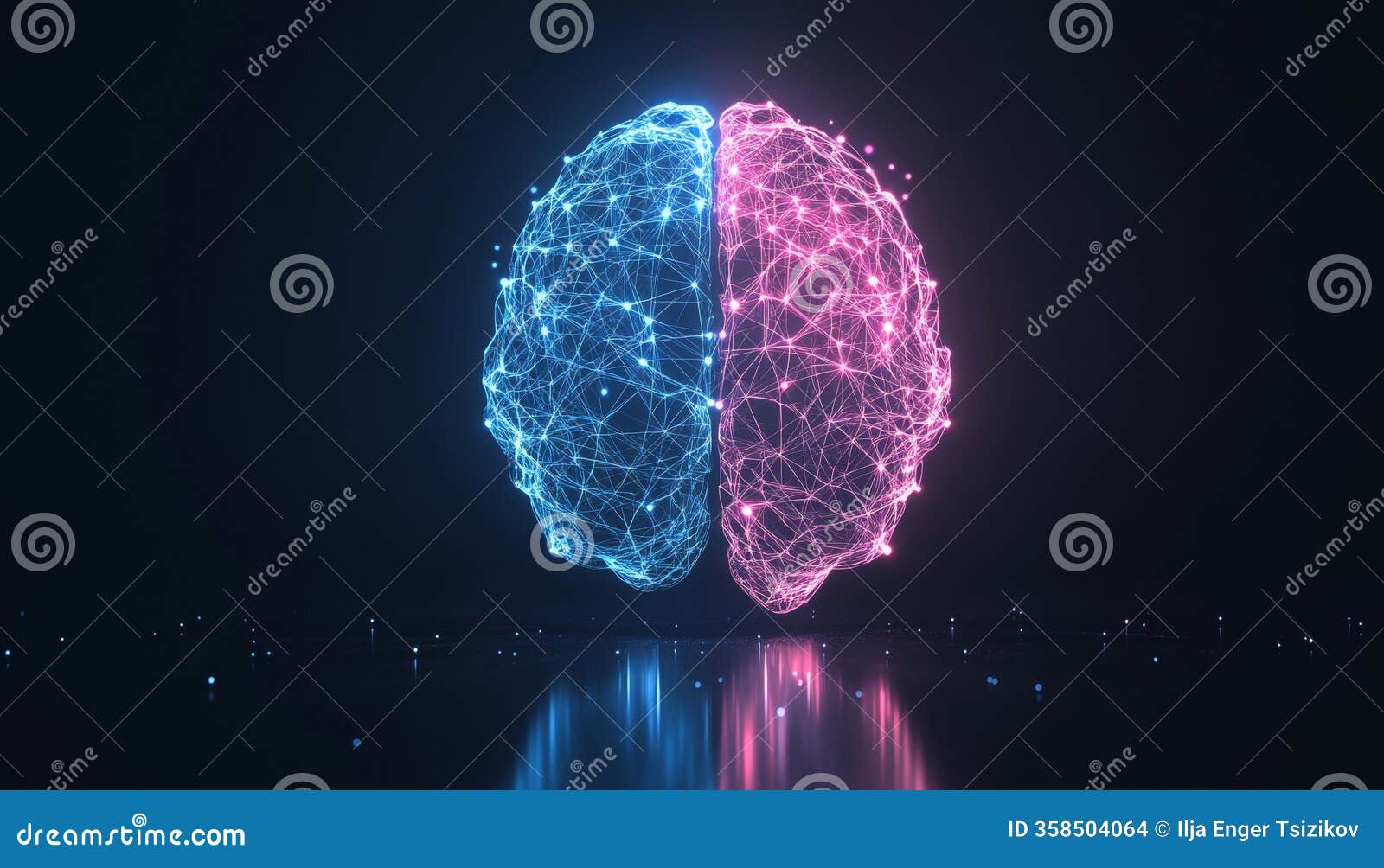 Creative and Logical Thinking, Human Brain, Left and Right Hemisphere ...