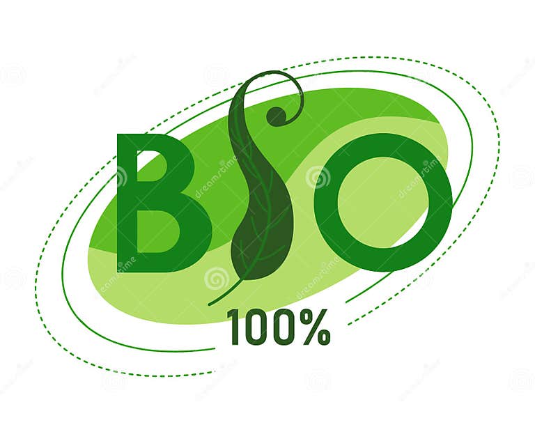 Creative Logo for Bioproducts. Vector Stock Vector - Illustration of ...