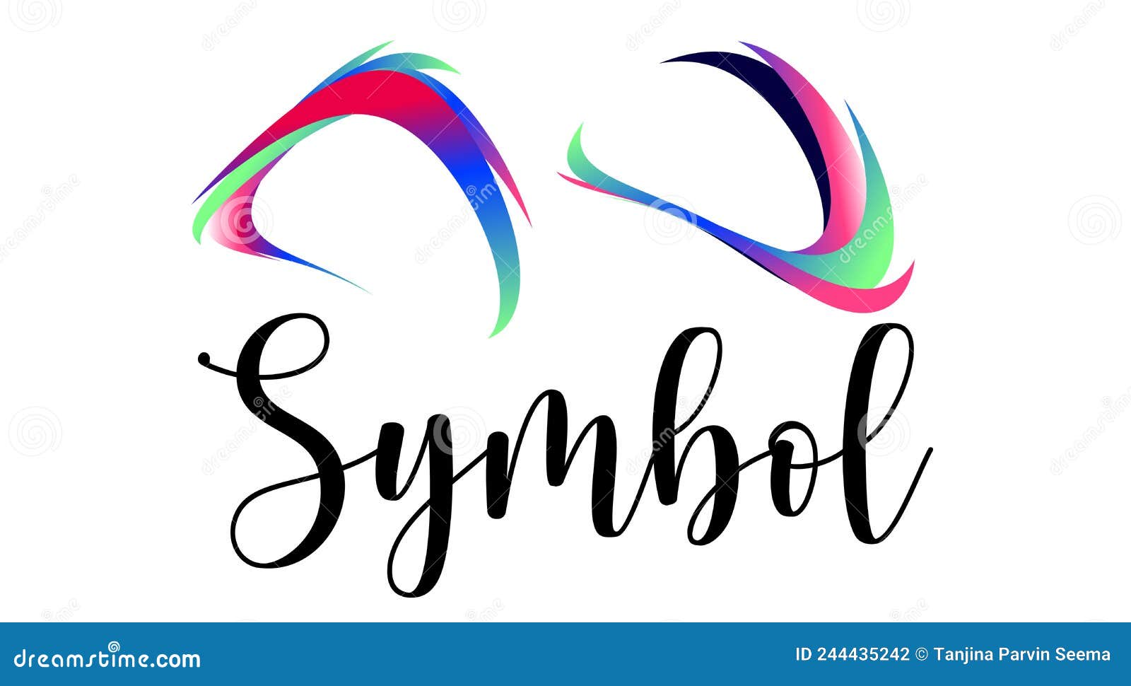 Creative Logo Design. Geometric Shapes Isolate on White Background ...