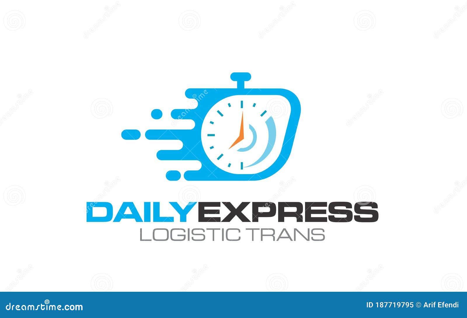 Creative of Logo for Express Logistic Transportation Stock Vector ...