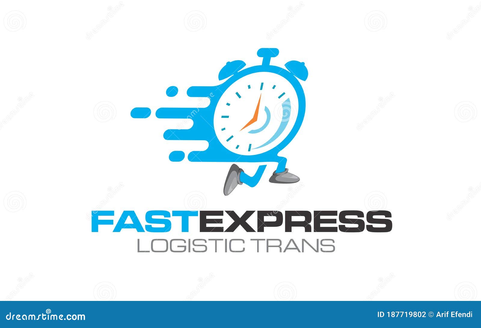 Creative of Logo for Express Logistic Transportation Stock Vector ...