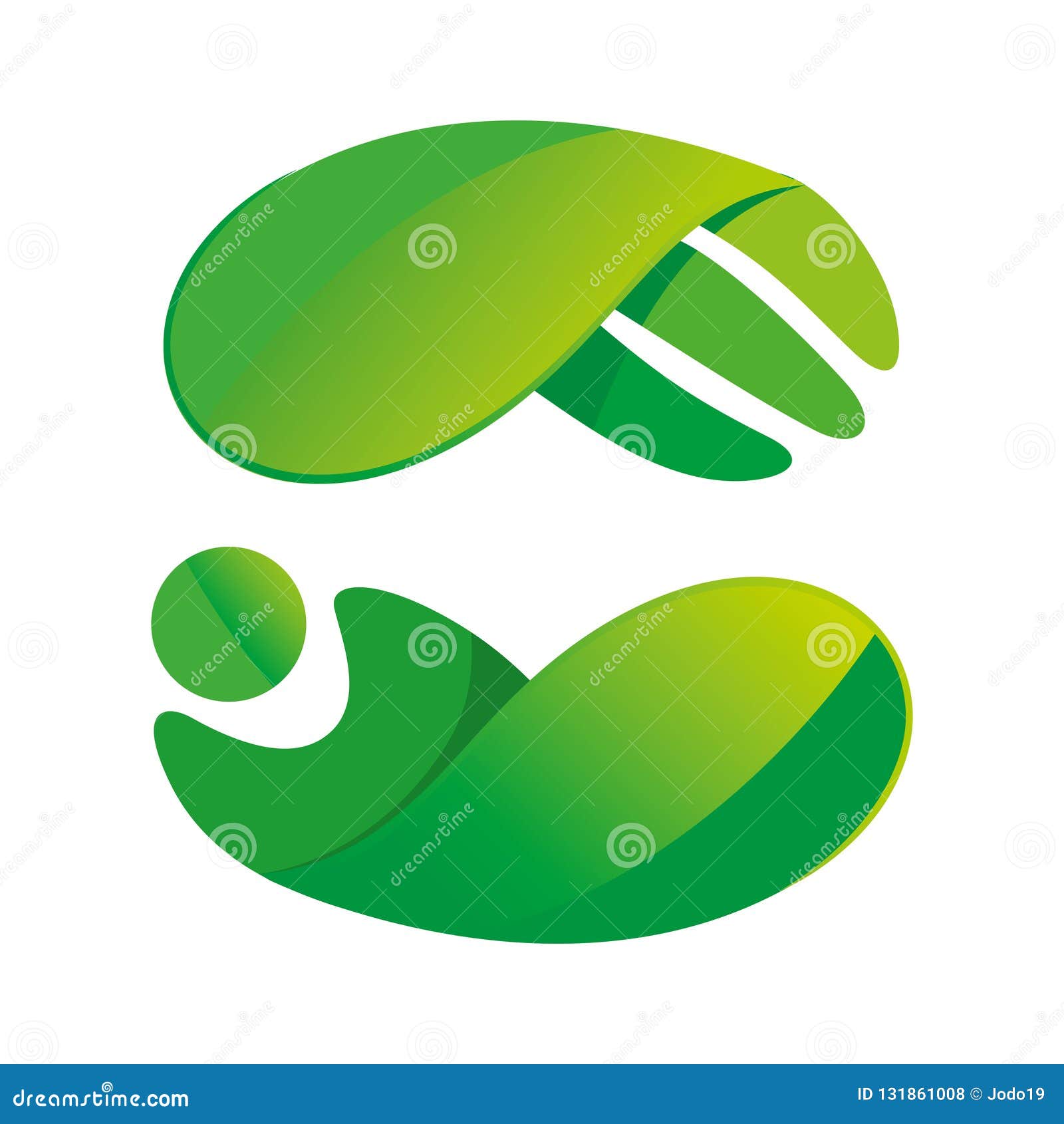 Creative Logo. Symbol of Natural Protection Stock Vector - Illustration ...