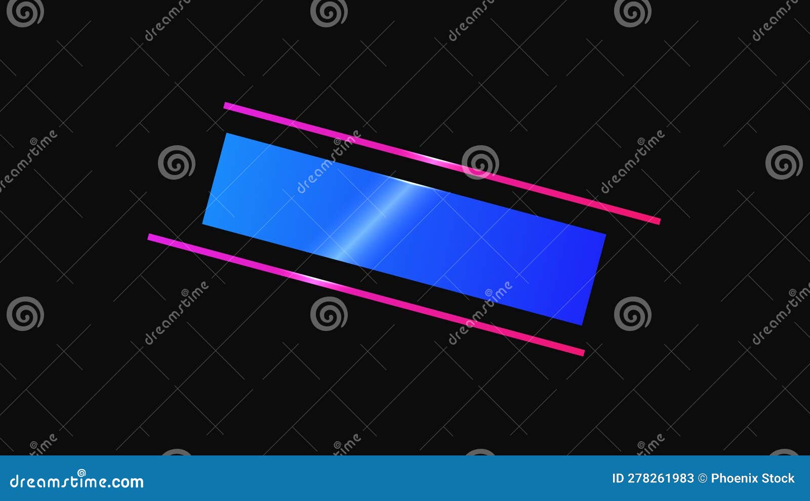 Creative Lower Third Animation High Resolution. Stock Illustration ...