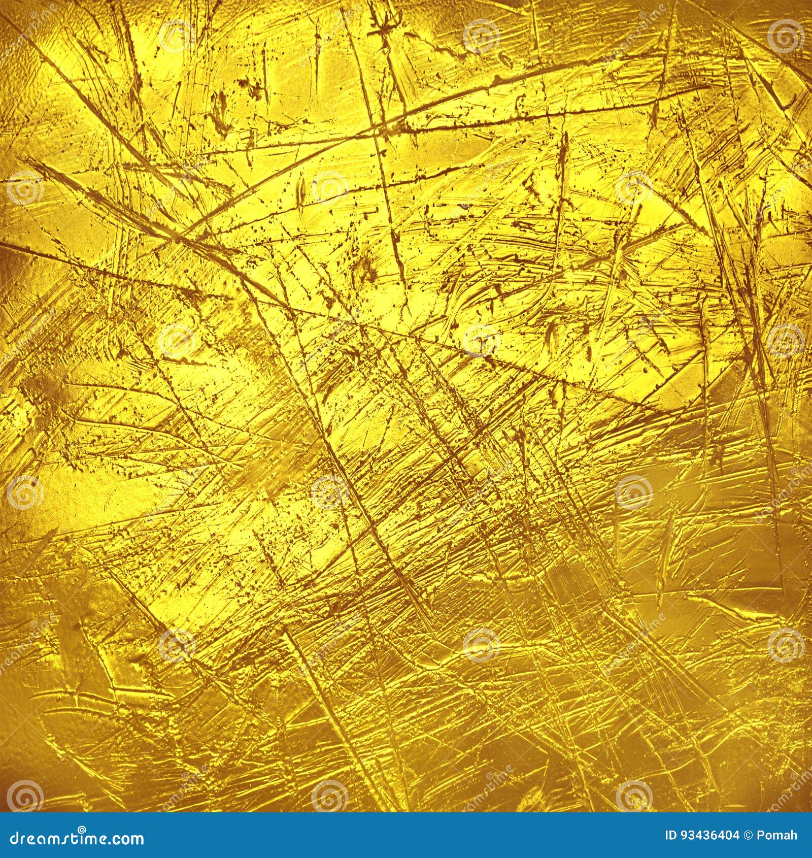Creative Luxury Scratched Golden Texture. Stock Photo - Image of banner ...