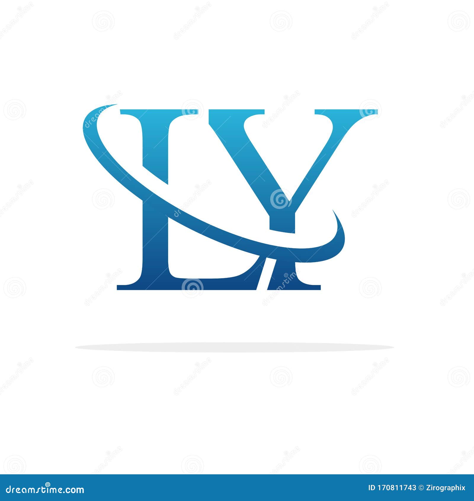 Creative LY Logo Icon Design Stock Vector - Illustration of text, sign ...