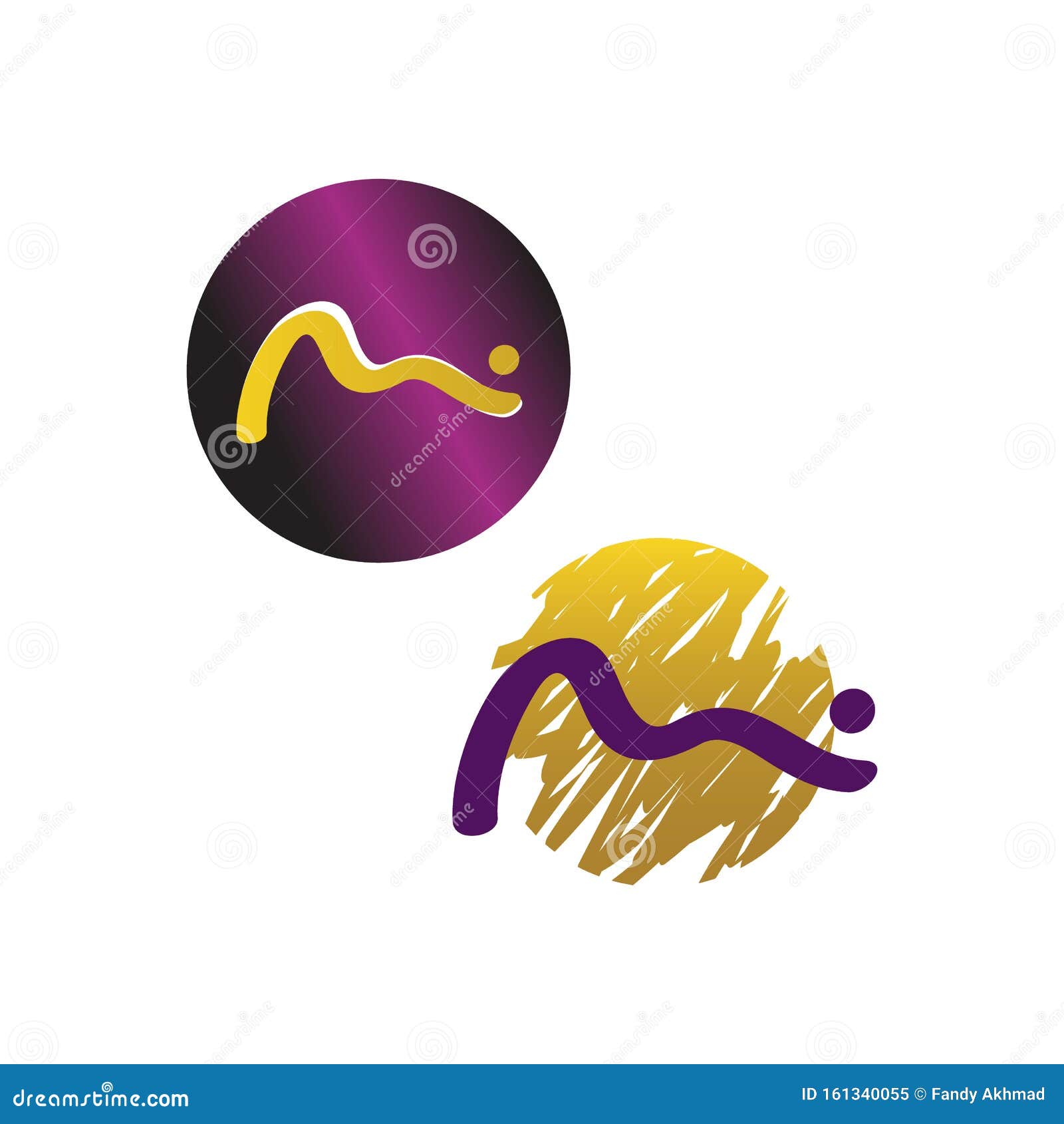 Creative M Letter Logo Design Vector Graphic Concept Illustrations ...