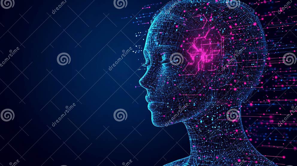 Creative Machine Generating Dynamic Outputs in Digital Art Stock ...