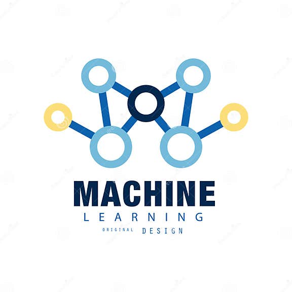 Creative Machine Learning Logo. Artificial Intelligence Icon ...