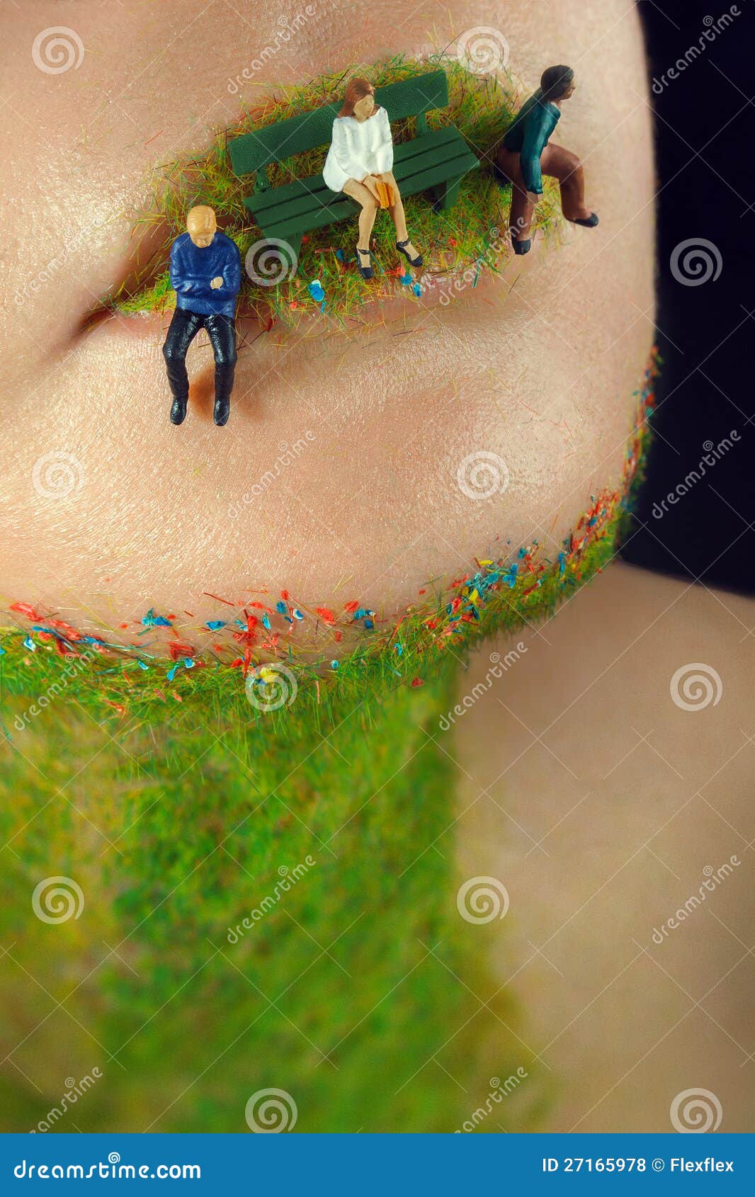 Creative macro beauty stock photo. Image of park, artificial - 27165978